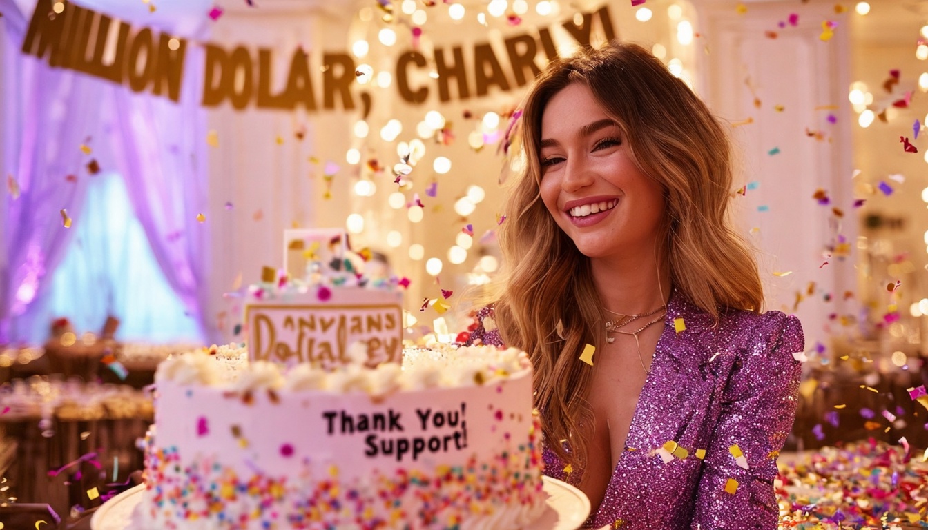 "OnlyFans Influencer Sophie Rain Celebrates Major Supporter Charley"